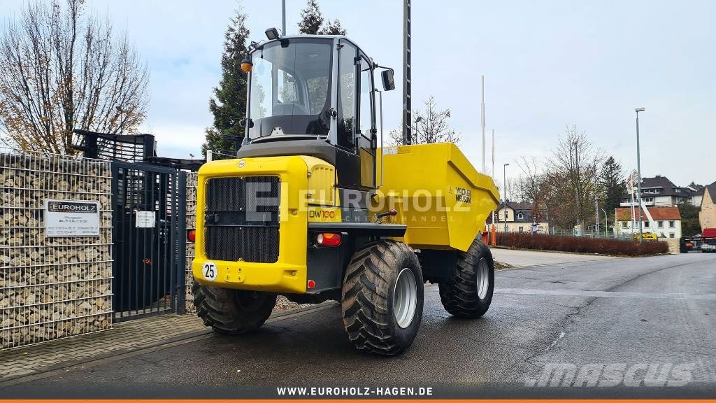 Wacker Neuson Dumper DW100, Kabine, Allrad, Straßenzulassung, 2015 ...