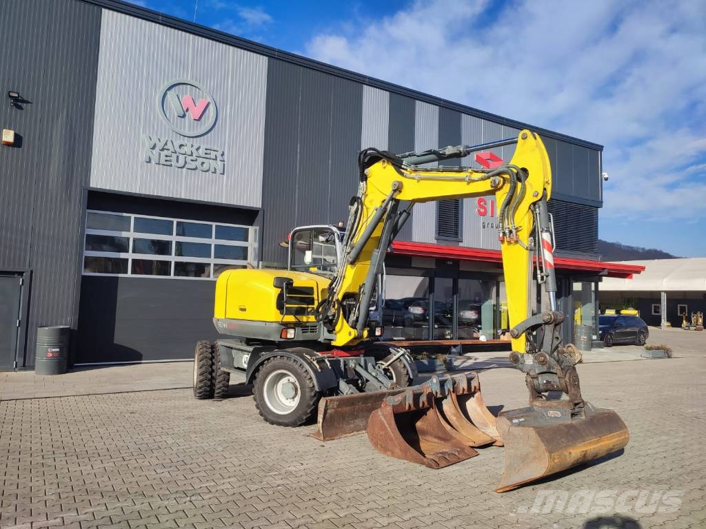 Wacker Neuson EW100 Excavator pe roti, 2017, Bradesti, Harghita ...