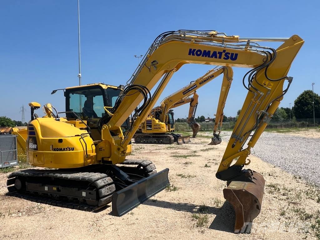 Komatsu PC 88 MR-10, 2019, VEGGIANO, Italy - Used crawler excavators ...