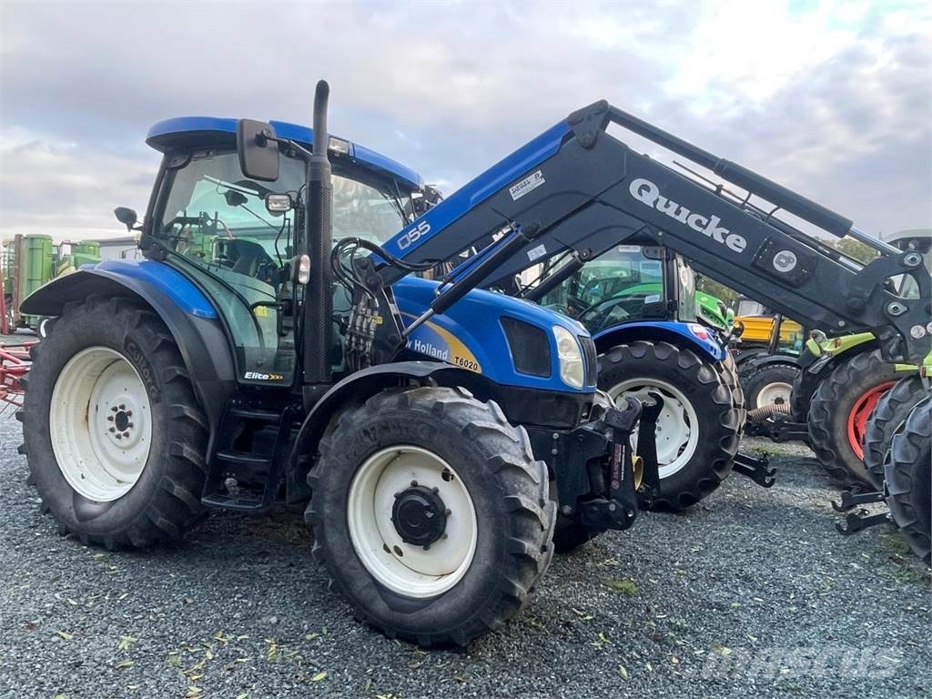 New Holland T 6020, 2008, Kunde, Germany - Used tractors - Mascus