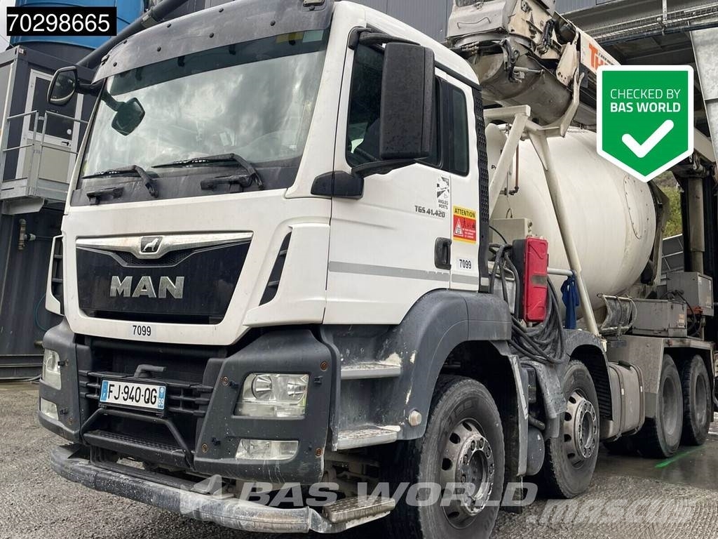 Man TGS TGS 8X4 8m3 Putzmeister Mixer Big-Axle Steelsu, 2019, Veghel ...