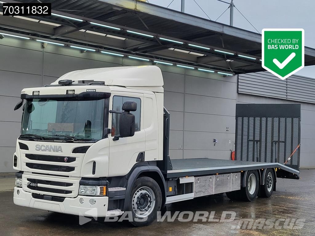 Scania P450 P 6X2 8,80m Machine Transporter Winch Lift+St, 2017, Veghel ...