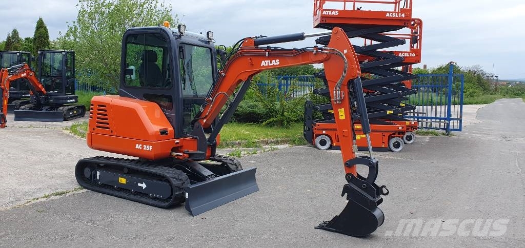 アトラス AC 25 F gumiláncos midi forgókotrógép, 2025, Tótvázsony, Veszprém ...