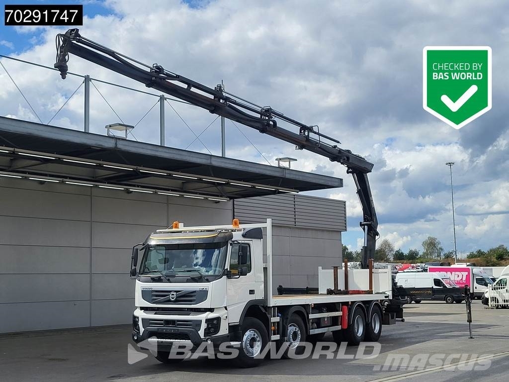 Volvo FMX 370 8X4 HIAB 211EP-5 HIDUO Crane Automatic Eur, 2012, Veghel ...