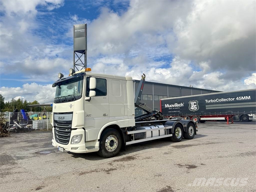 Daf XF 510 6X2 FAN, 2018, Turku, Finland - Used hook lift trucks - Mascus
