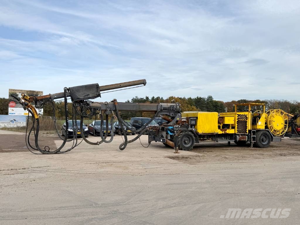 Epiroc ME5 Concrete Sprayer Shotcrete / 4 Wheel Steer, 2018, Veldhoven ...