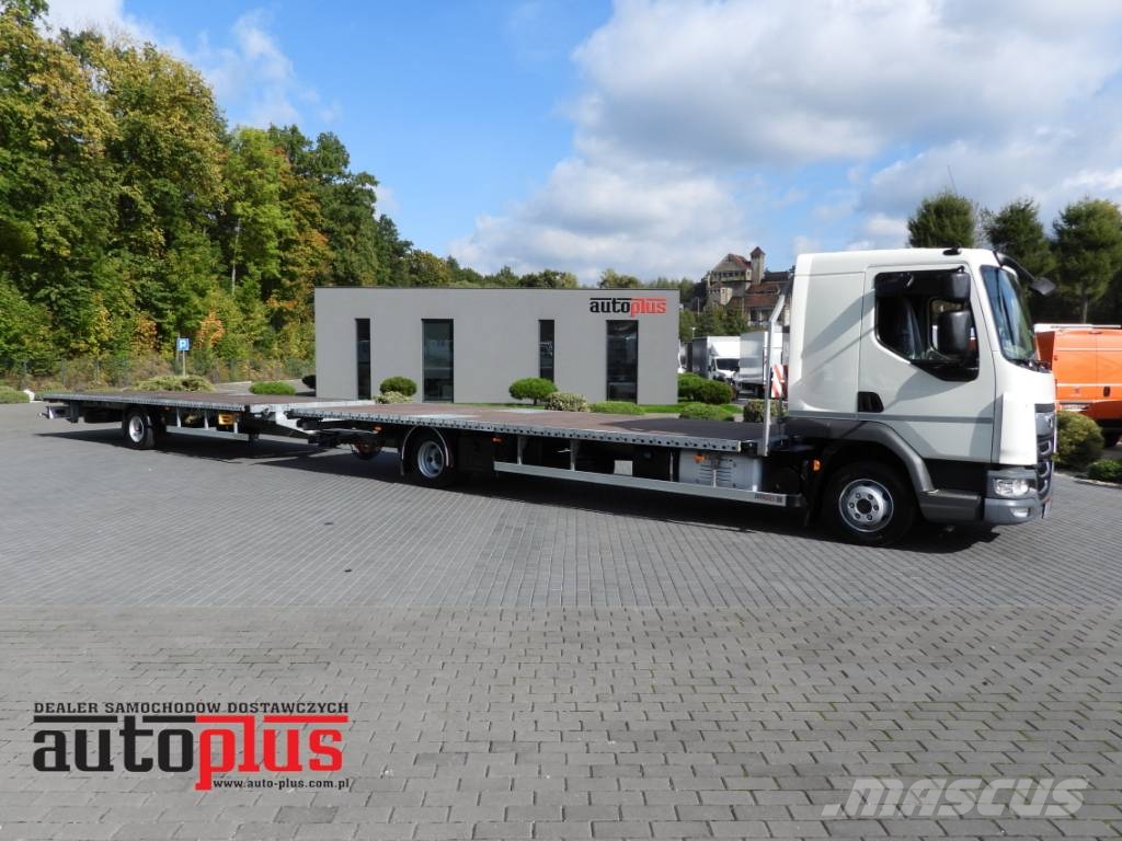 Daf LF 230 CONTAINER CARRIER PLATFORM + TRAILER, 2021, Wałbrzych ...