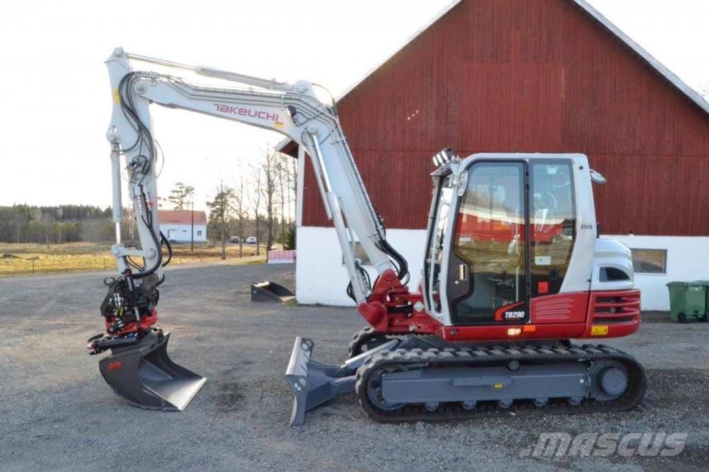 Takeuchi TB290 Rototilt C-Smörj 3års garanti, 2025, Tenhult, Jönköpings ...