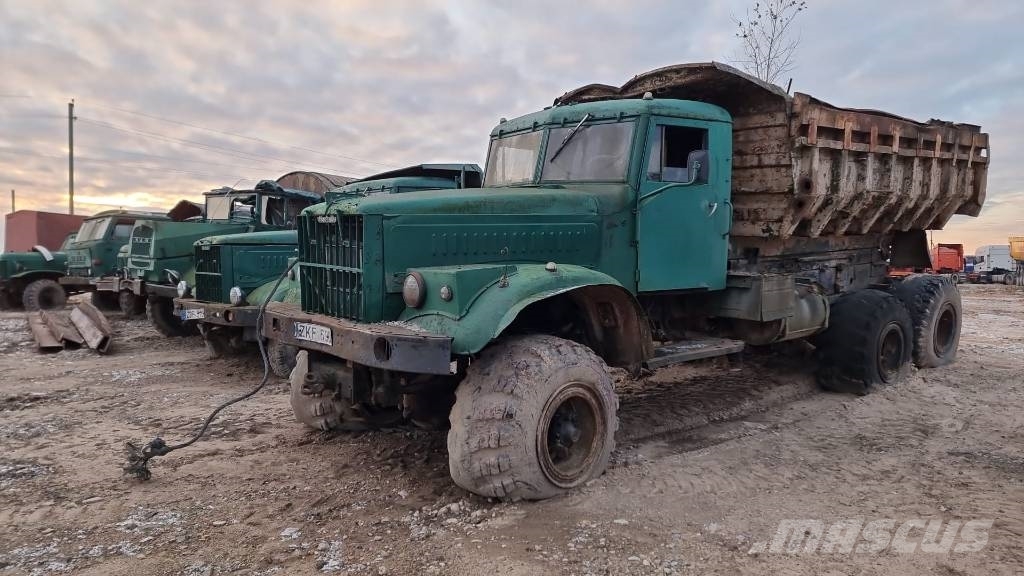 Kraz 255 B 6x6, 1976, Lietuva - Lietots savivartės priekabos - Mascus ...