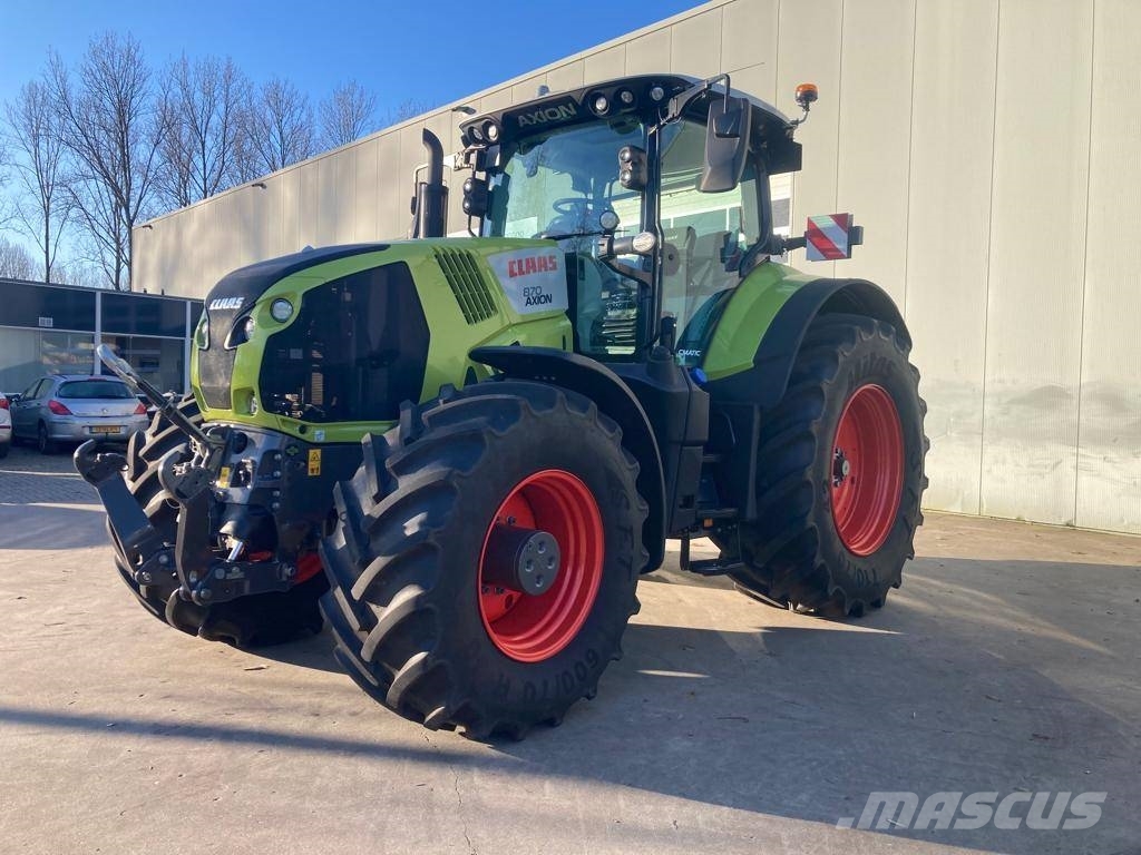 Claas Axion 870 Cmatic Cebis, 2020, Kamps de Wild Zuid, Netherlands ...