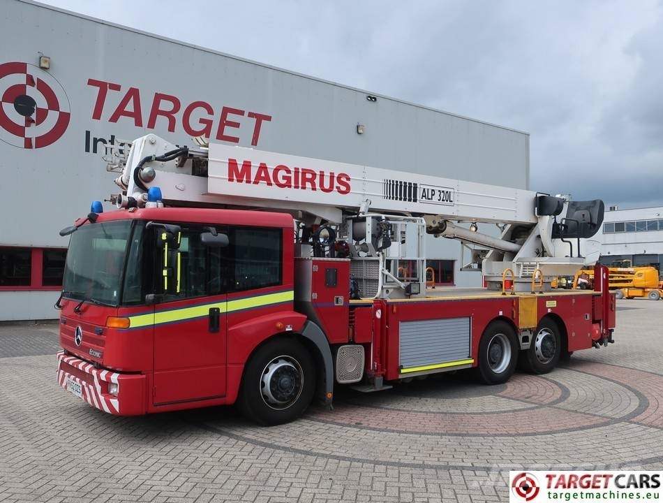 Mercedes-Benz Magirus ALP320 Ladder Boom Work Lift 3200cm, 2002 ...