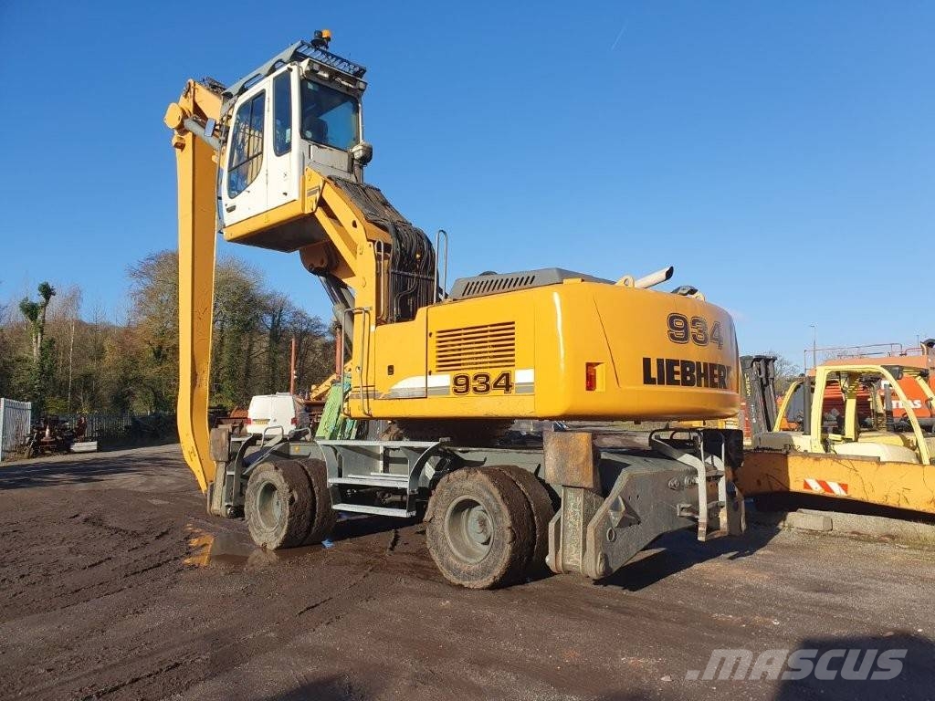 Liebherr A 934 C, 2013, Reino Unido - Mascus manipuladores de resíduos ...