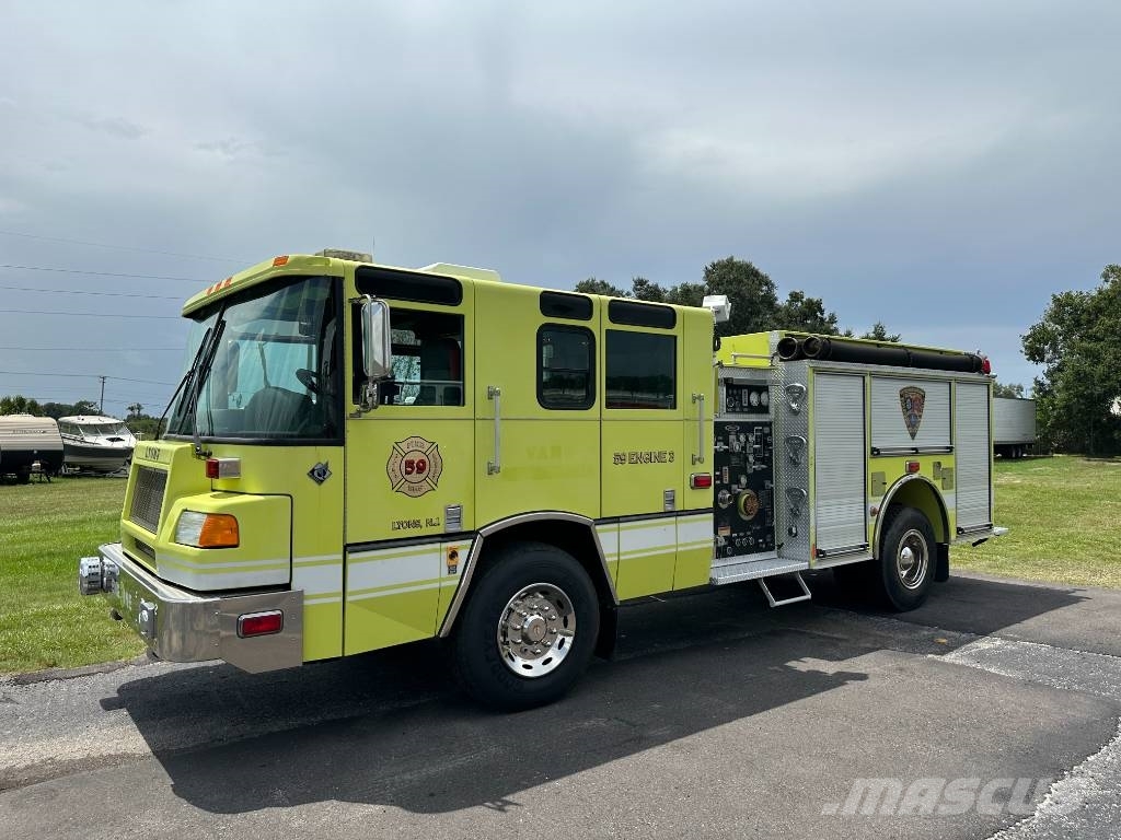 2000 PIERCE QUANTUM FIRE TRUCK, 2000, Bartow, Florida, États-Unis ...