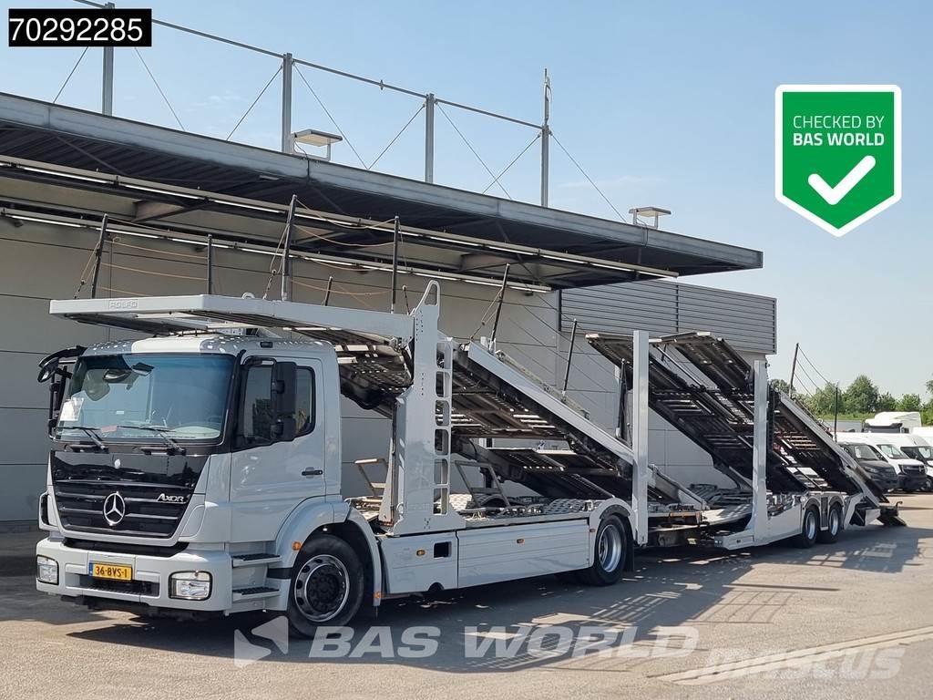 Mercedes-Benz Axor 1833 4X2 NL-Truck Rolfo car transporter Retar, 2008 ...