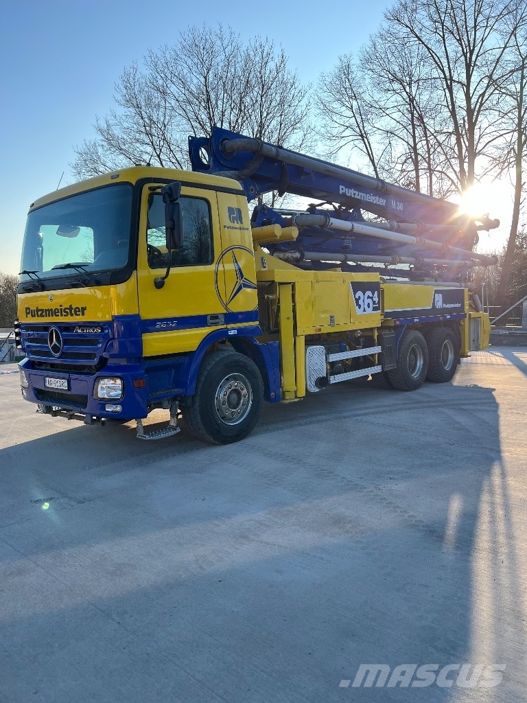 Mercedes-Benz Actros 2632/Putzmeister M36, 2004, Krasno nad Kysucou ...