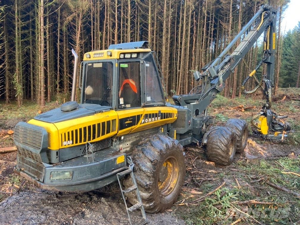 Ponsse Bear, 2008, Komatsu Forest, United Kingdom - Used harvesters ...