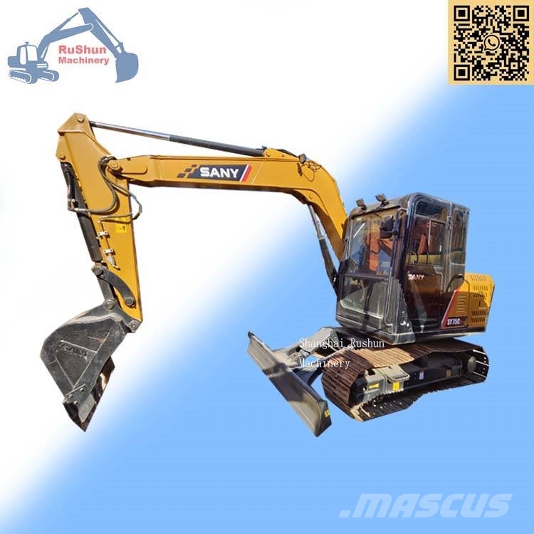 Sany SY 75 C pro, 2022, Shanghai, Shanghai, 中國 - 履帶式 挖土機/掘鑿機/挖掘機 - Mascus臺灣
