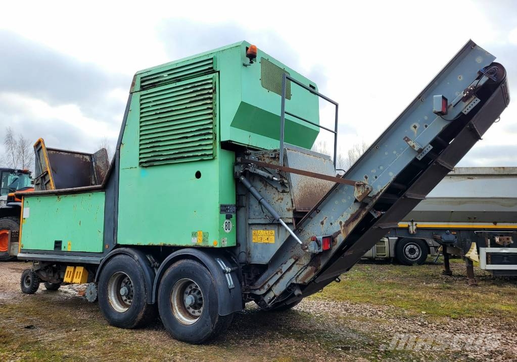 Jenz AZ 660 D, 2008, Letonia - Folosit masini de tocat lemn - Mascus Romania