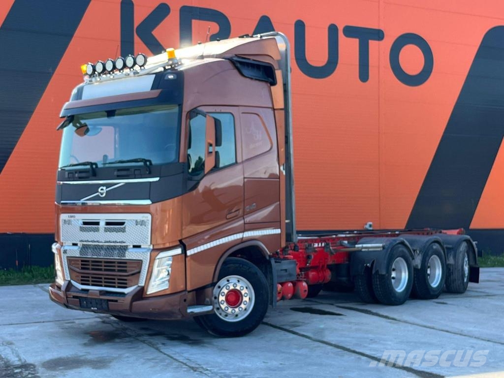 Volvo FH 540 8x4*4 GLOBE XL / 9 ton FRONT AXLE / CHASSIS, 2017, Lääne ...
