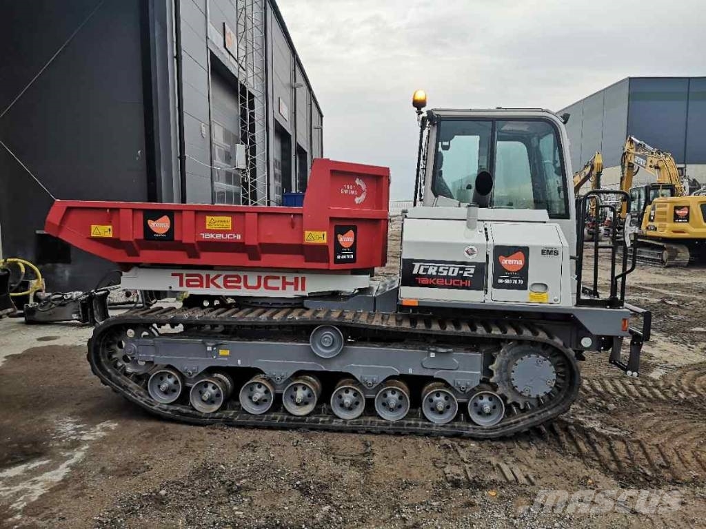 Takeuchi TCR50-2 *uthyres / only for rent* - tracked dumpers for rent ...