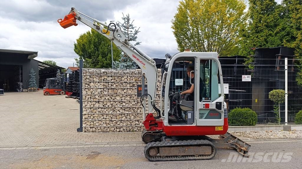 Takeuchi TB219, Minibagger mit neuem Schnellwechsler MS 03, 2012, Hagen ...