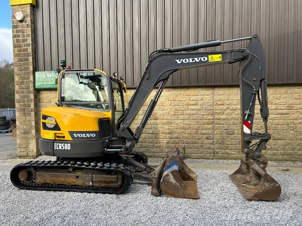 Volvo ECR58D, 2019, United Kingdom - Used mini excavators