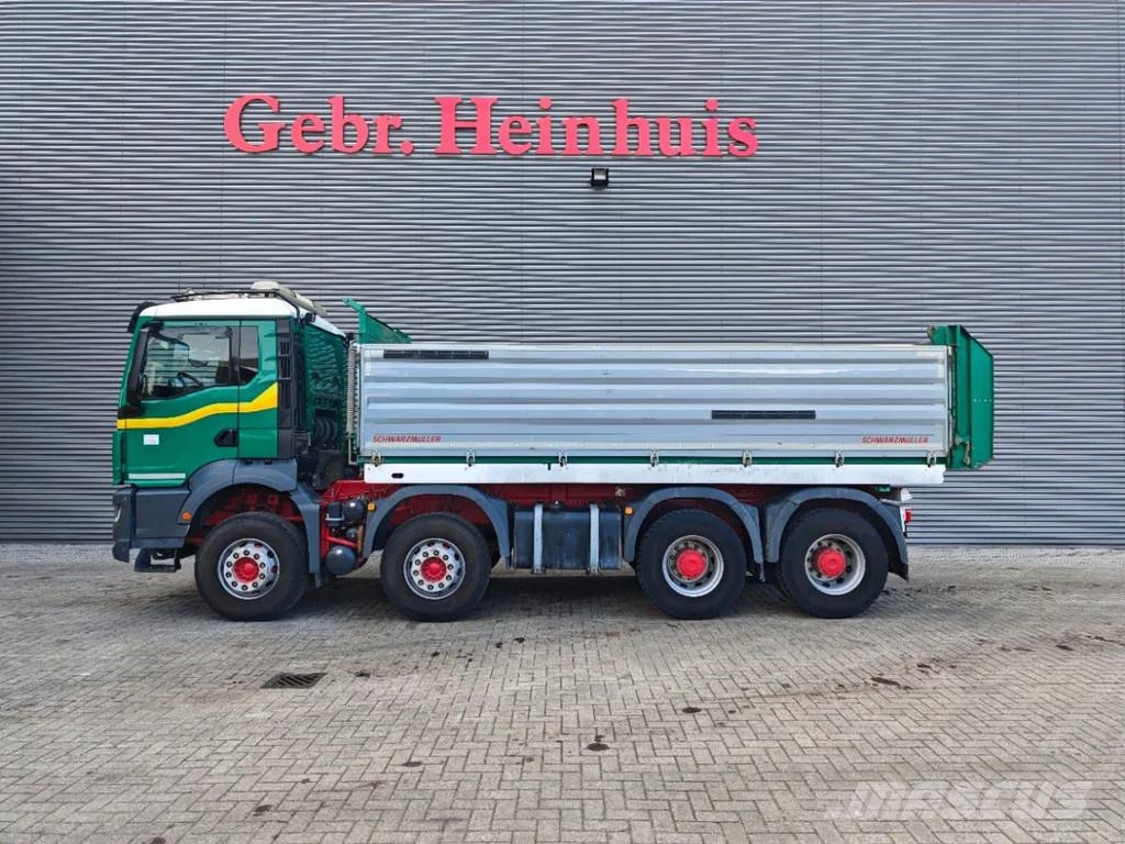 Man TGS 35.470 8x4 Schwarzmuller 3 Seitenkipper, 2021, Almelo, Países ...