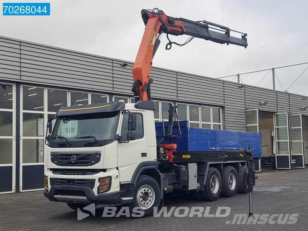 Volvo FMX 460 8X4 Palfinger PK23002 Kran 11m3 tipper Big, 2011, Veghel ...