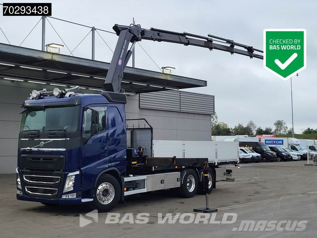 沃尔沃 FH 500 FH 6X2 HMF 2620K-RC Crane Xenon Lift+Steeri, 2018, Veghel ...