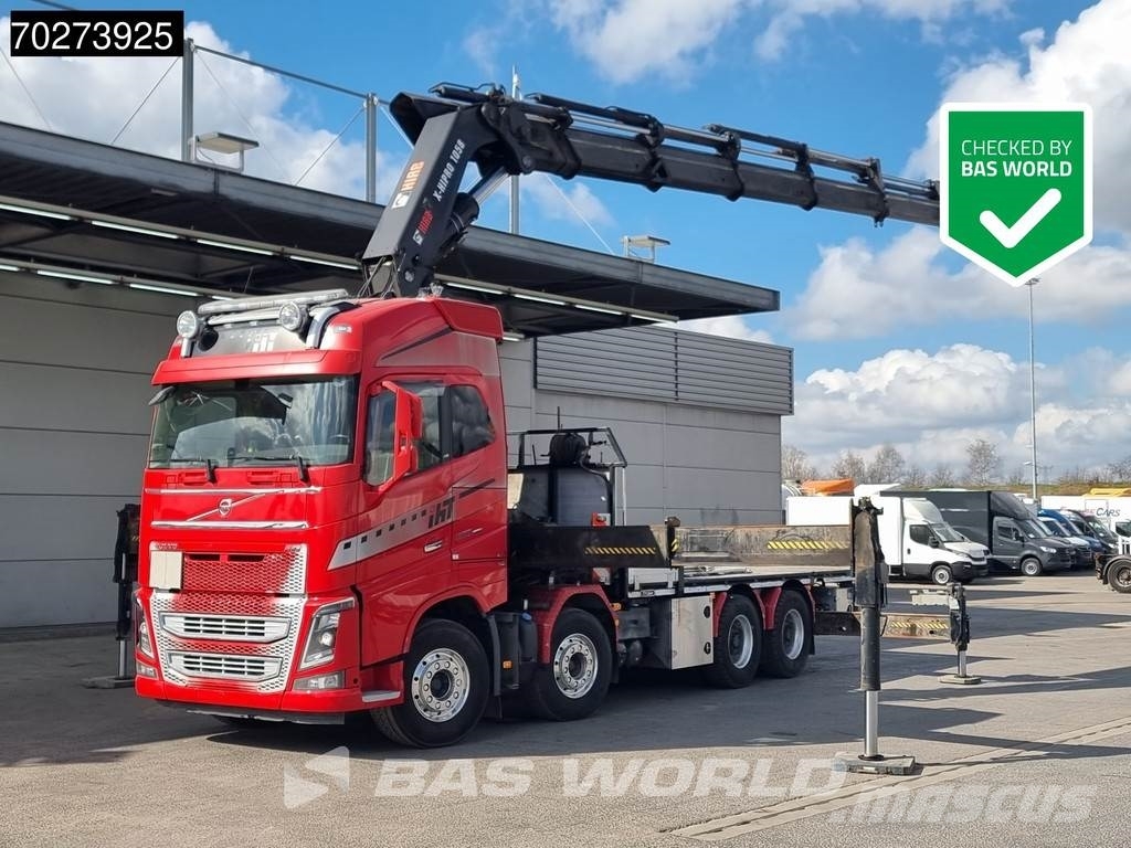 Volvo FH16 650 8X4 Hiab X-HIPRO 1058EP-6 Kran Crane ADR, 2016, Veghel ...