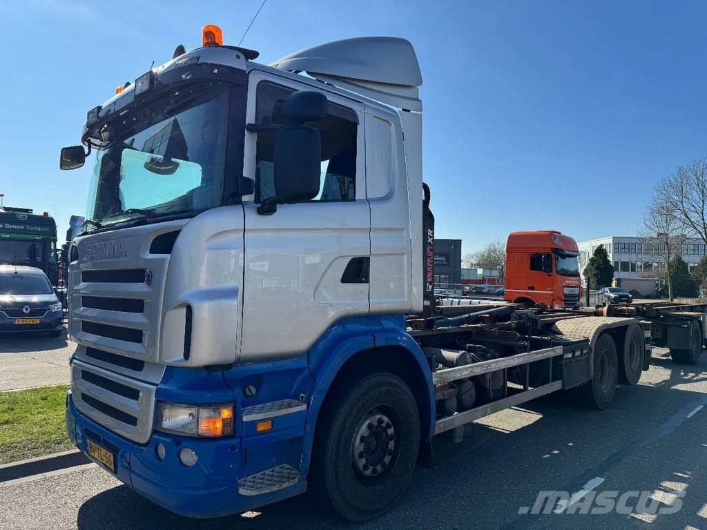 Scania R400 6X2 - EURO 5 + MULTILIFT HOOK + LIFTING AXLE, 2009 ...