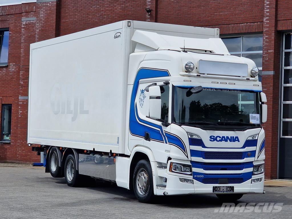 Scania P500 Highline 6x2 - Box with sidedoors - Loadlift, 2018 ...