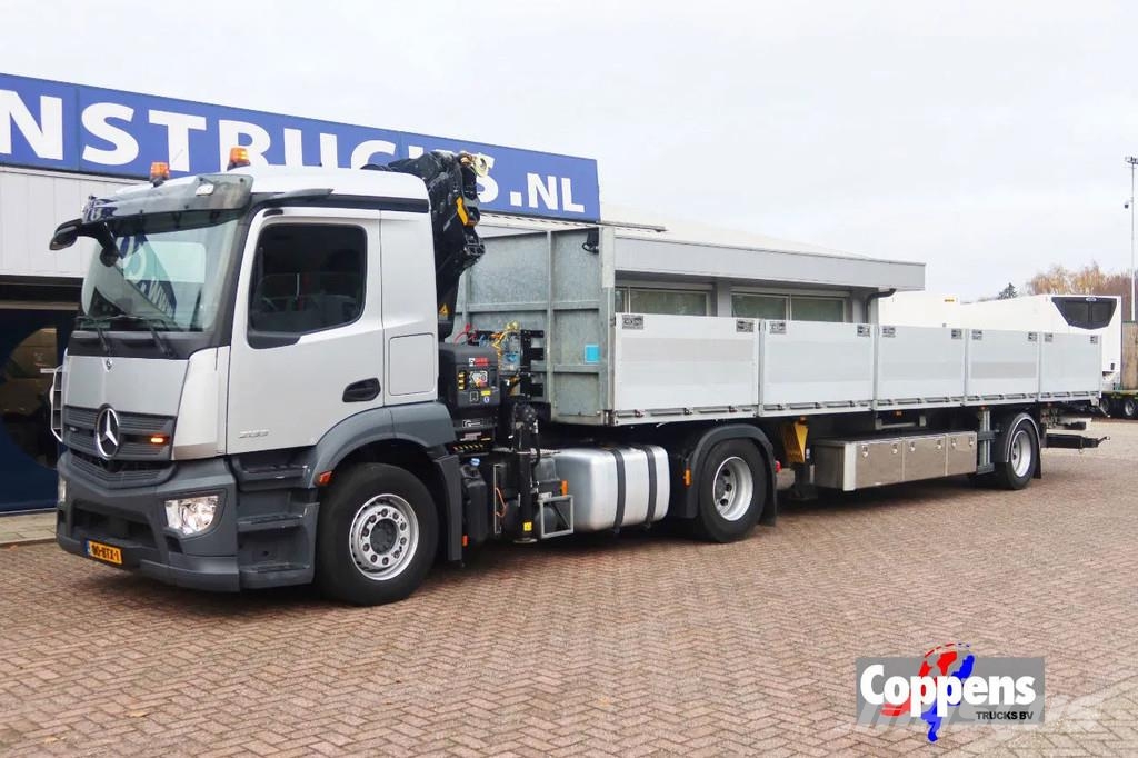 Mercedes-Benz Actros 2133 L Trekker + Hiab Kraan met City Traile, 2023 ...