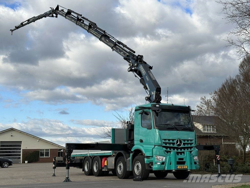 Mercedes-Benz Arocs 8x4 FASSI 82TM!!JIB/LIER/WINCH!!2022!!EURO6!, 2022 ...