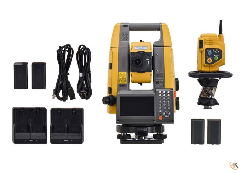 Topcon GT-1203 Robotic Total Station, MC Enabled & RC-5, Vancouver ...