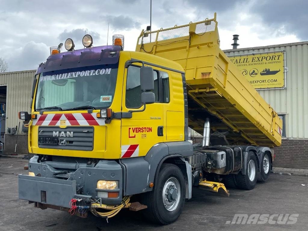 Man TGA 26.390 Kipper 4x4+2 Manual Gearbox Good Condit, 2006, 's ...