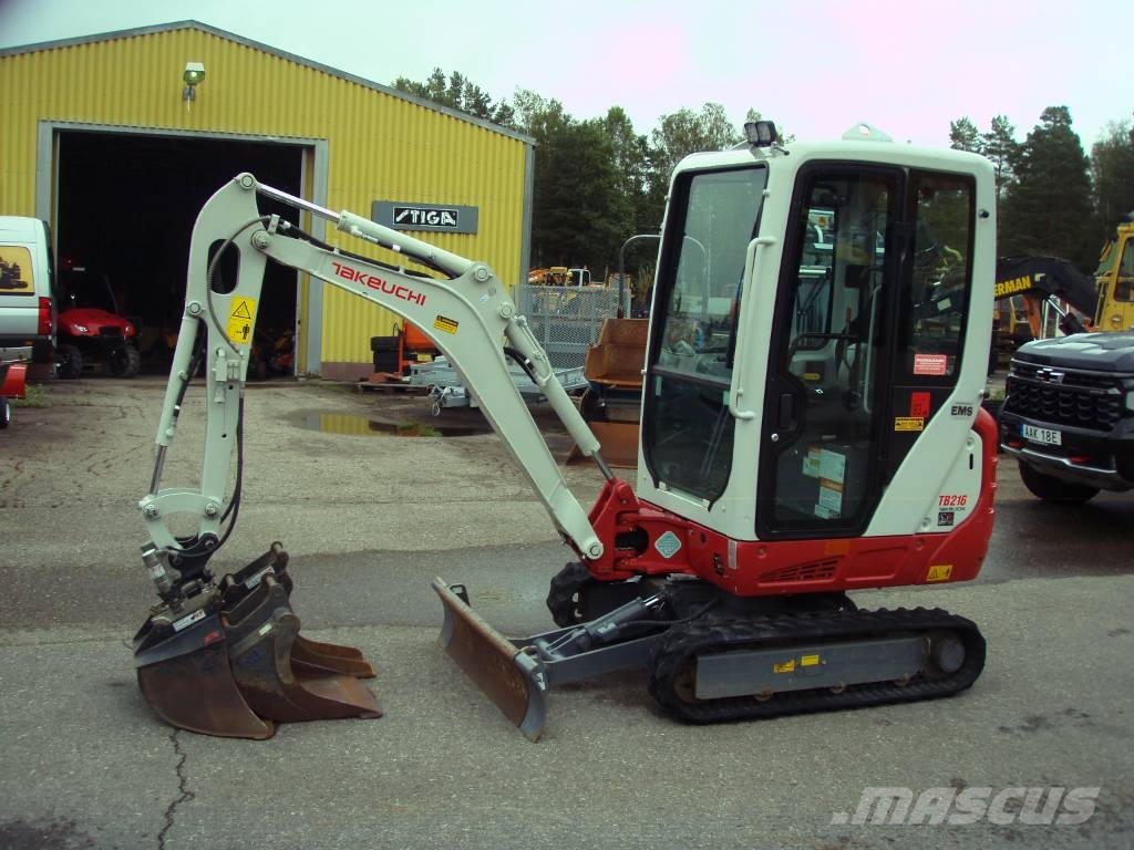 Takeuchi TB 216, 2020, Bengtsfors, Västra Götalands län, Schweden ...