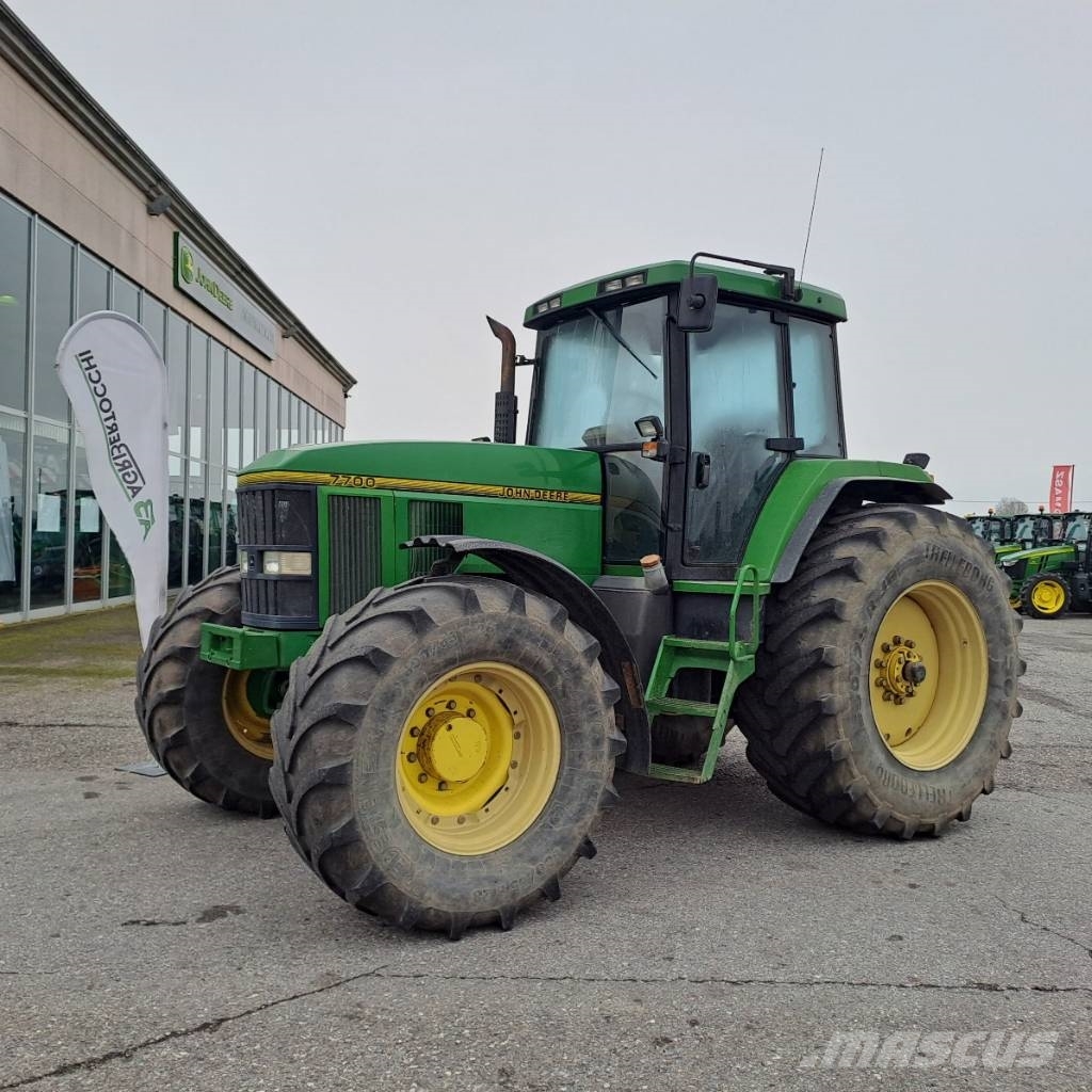 John Deere 7700, 1995, ORZIVECCHI, Brescia, Italia - Brukt traktor ...