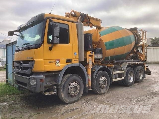 Mercedes-Benz ACTROS 3241 8x4 mixer 7m3 + Putzmeister M21-3, 2012 ...