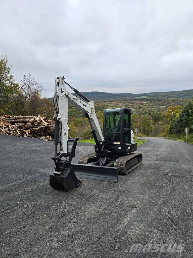 Bobcat E55, 2012, TUNKHANNOCK, Pennsylvania, United States - Used mini ...