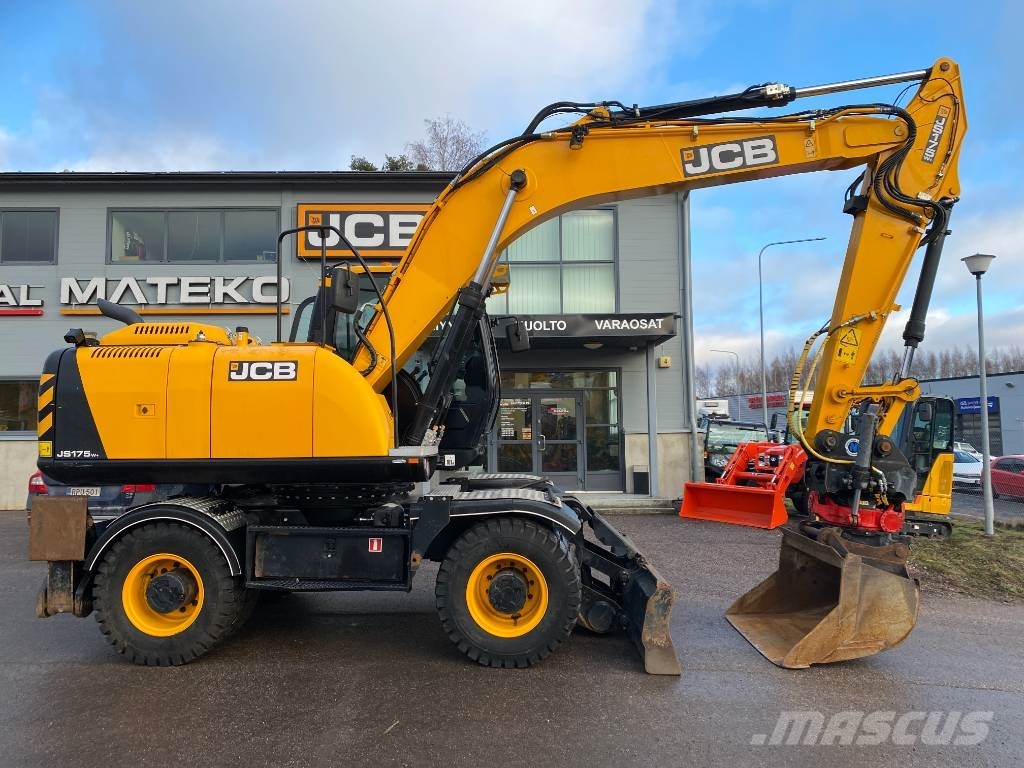 Jcb JS 175 W T4i, 2018, Espoo, Uusimaa, 芬蘭 - 旋轉式挖土機/掘鑿機/挖掘機 - Mascus臺灣