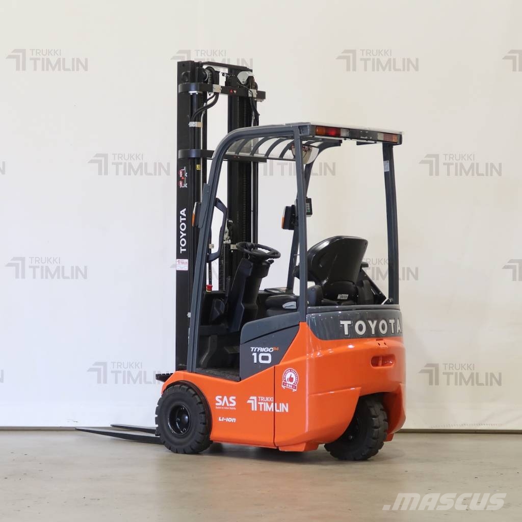 Toyota 7FBEST10, Li-ion - Electric forklift trucks for rent, Year of ...