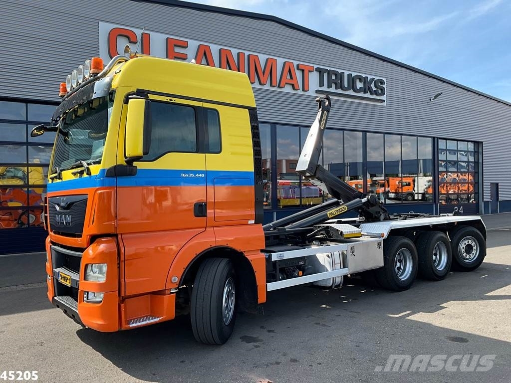 Man TGX 35.440 Euro 6 8x4 26 Ton haakarmsysteem, 2015, ANDELST ...