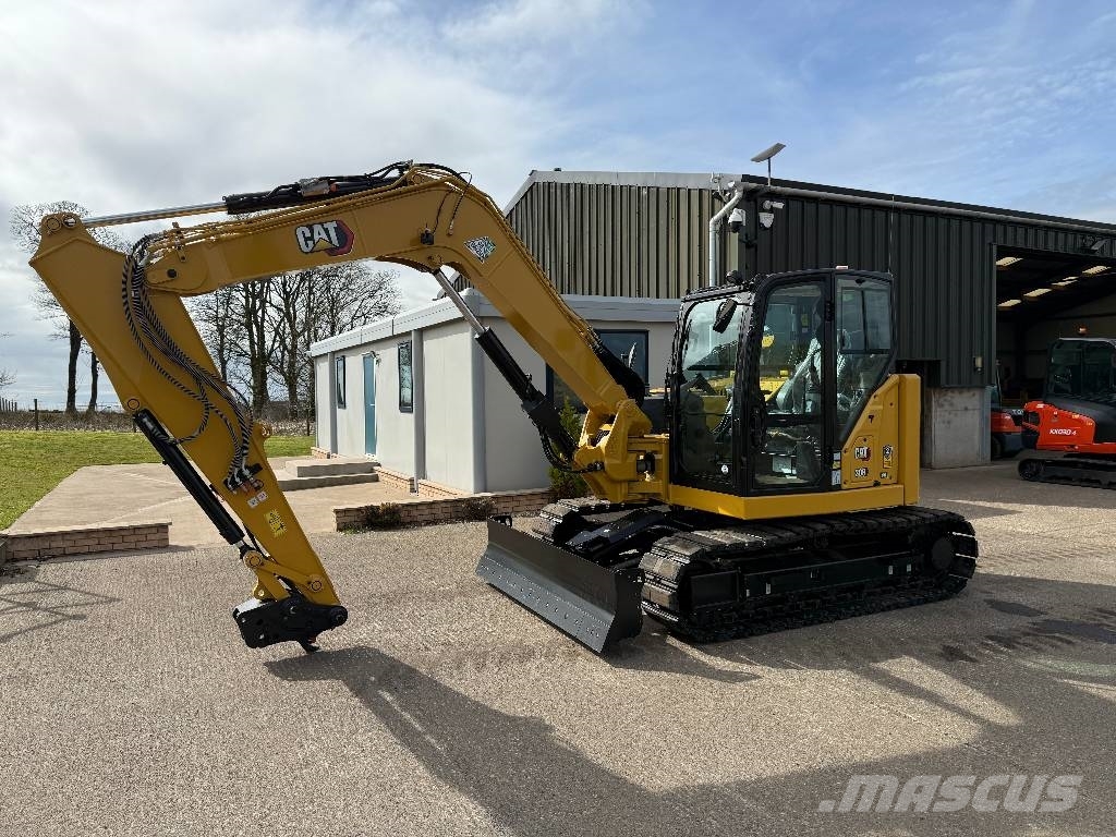 Cat 308 CR Next Gen, 2022, Kilmarnock, Ayrshire, 영국 - 익숙한 중형굴삭기 7톤-28톤 ...