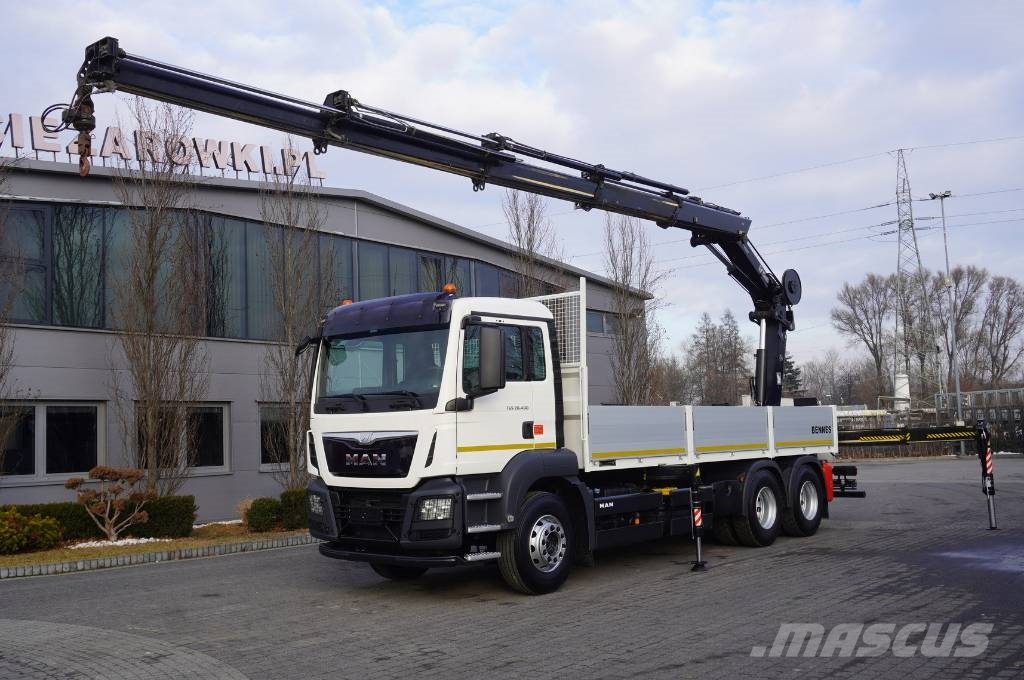 Man TGS 26.400 / HDS HIAB 244 EP-4 HIDUO 8500 kg / 6x4, 2015, Kraków ...