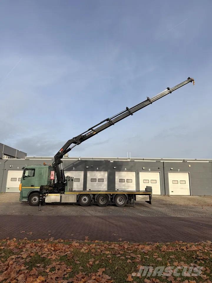 Daf XF 460 8x2 Triple, Crane truck with Hiab crane 400, 2015 ...