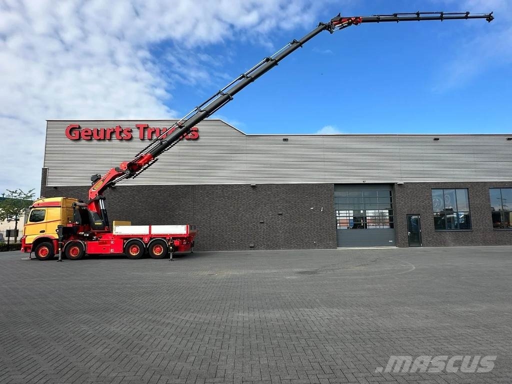 メルセデス·ベンツ Arocs 3251 8X4 + PALFINGER PK 135.002 G TEC7 + JIB, 2020, Andelst, オランダ - 中古 クレーントラック ...