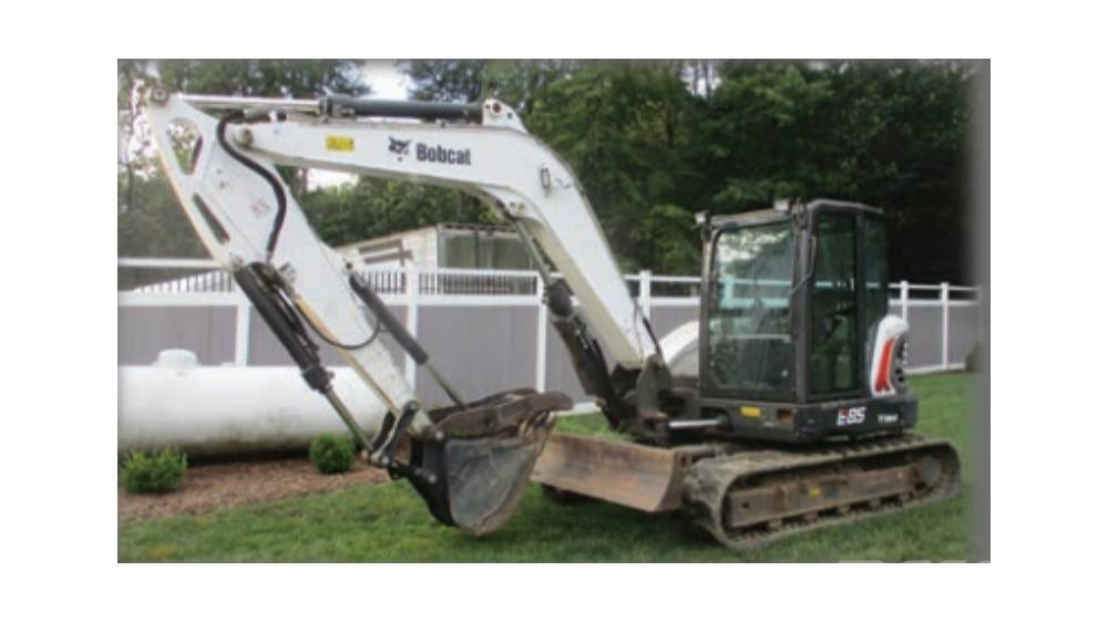Bobcat E 85, 2018, HoneyBrook, Pennsylvania, USA - Brugte larvebånd ...