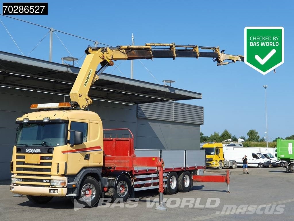 Scania 124G 470 8X4 Palfinger PK45000 C4 Crane Kran Fly-J, 2004, Veghel ...