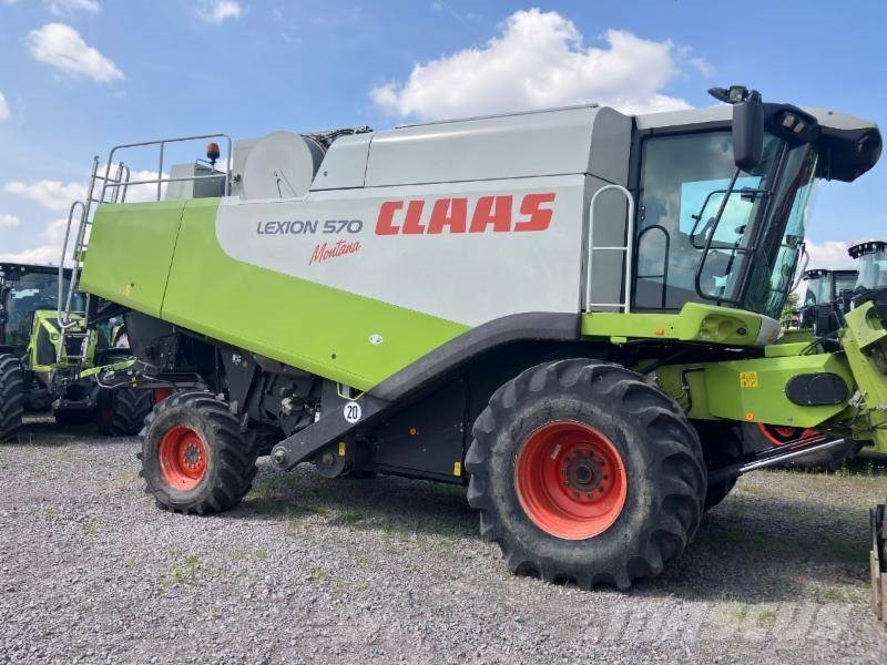 Claas LEXION 570 MONTANA, 2006, Germany - Used combine harvesters - Mascus